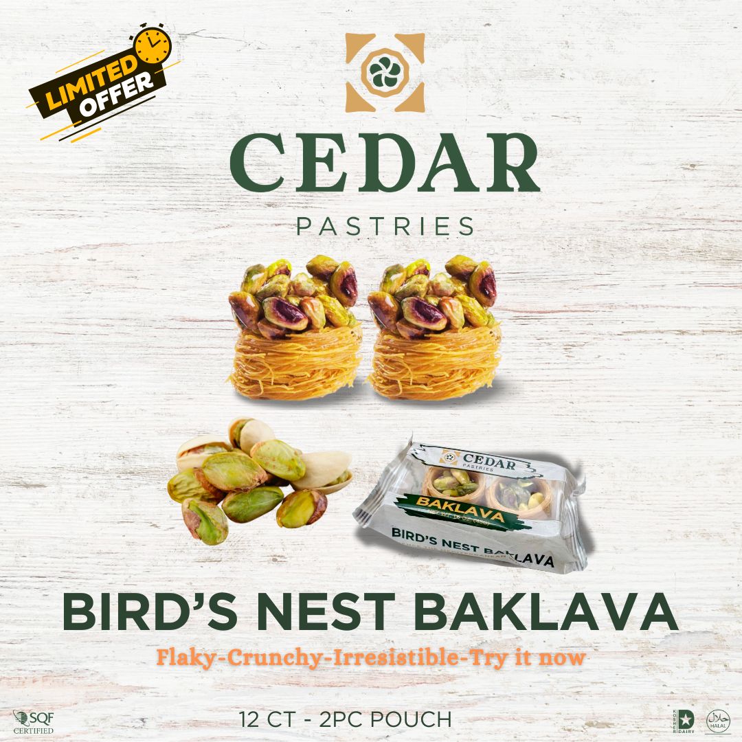Cedar Pastries | Handmade Baklava & Authentic Mediterranean Sweets